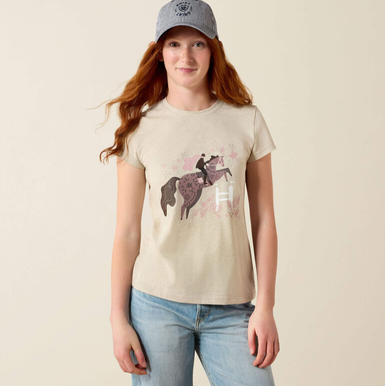 Ariat Floral Leap barnabolur beige | Lífland